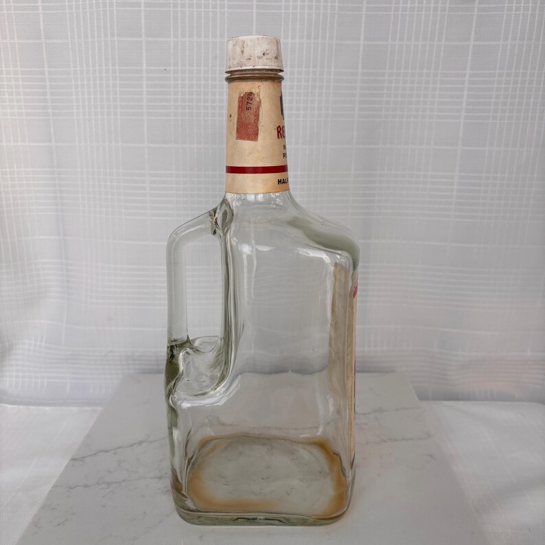 Vintage Half-gallon Relska Vodka Glass Bottle - Etsy