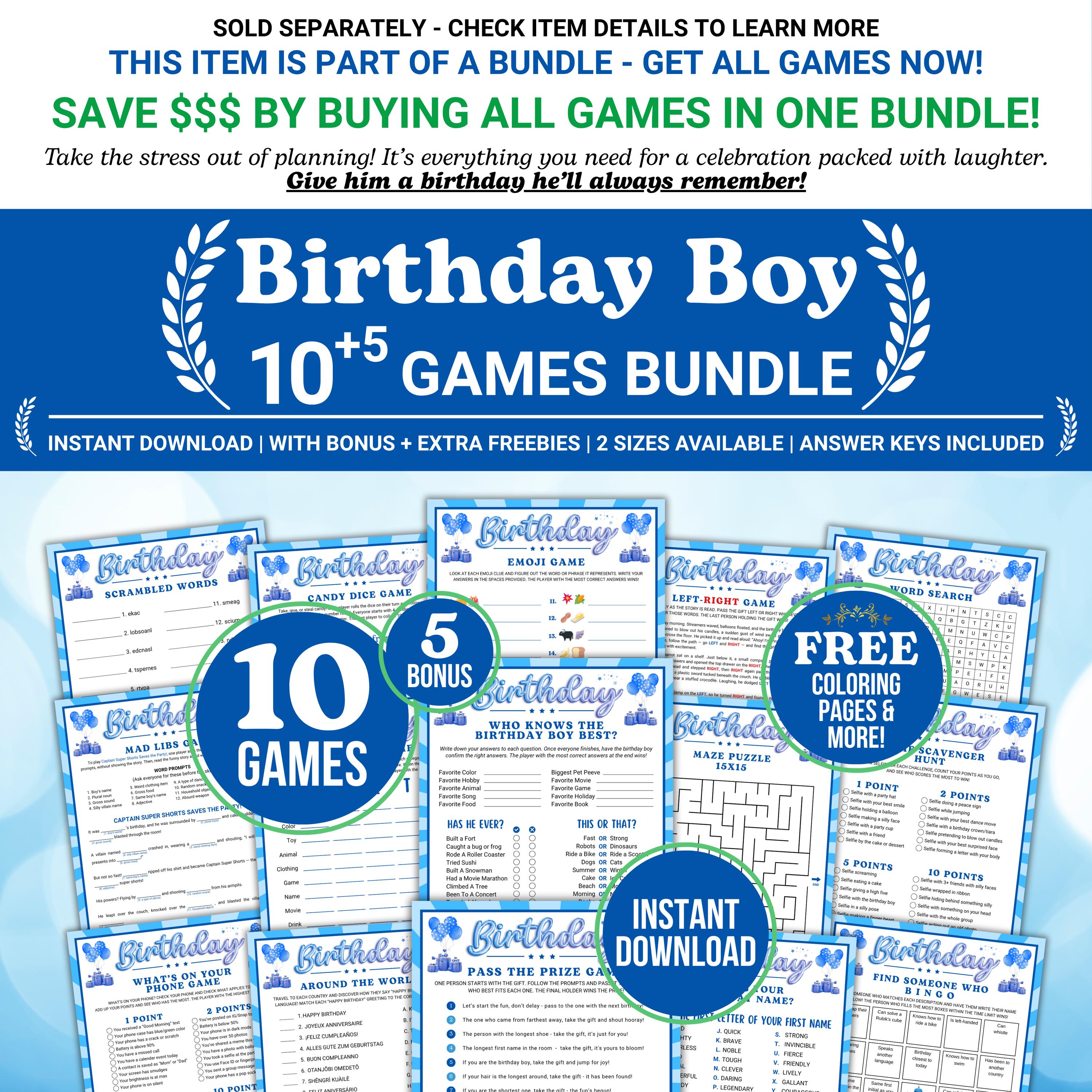 Birthday Maze Puzzle, Printable Maze Game, Labyrinth Game, Kids ...