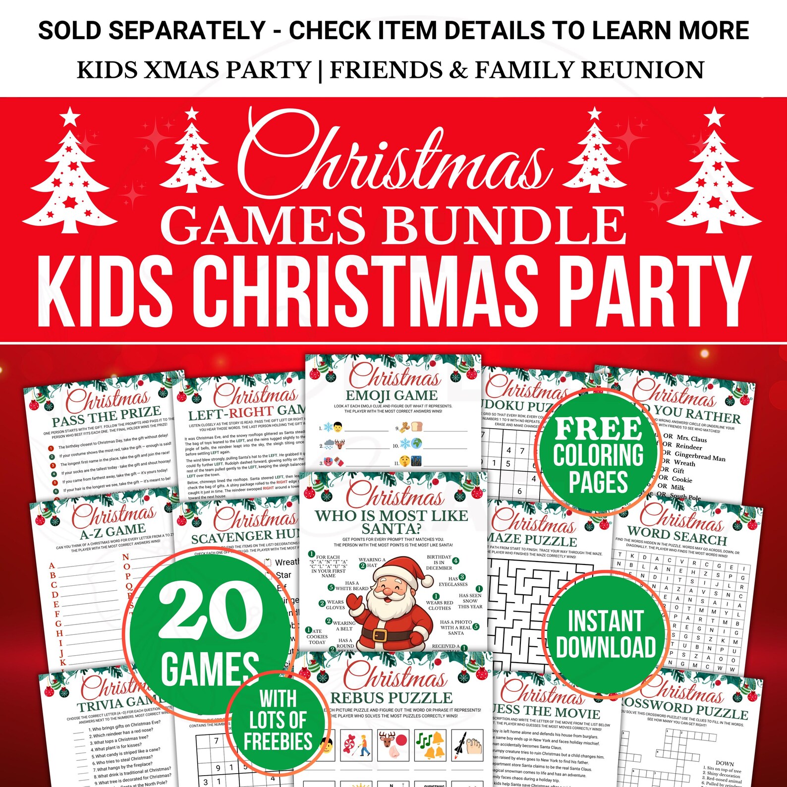 Christmas Guess the Movies Game, Printable Christmas Movies Quiz, Movie ...