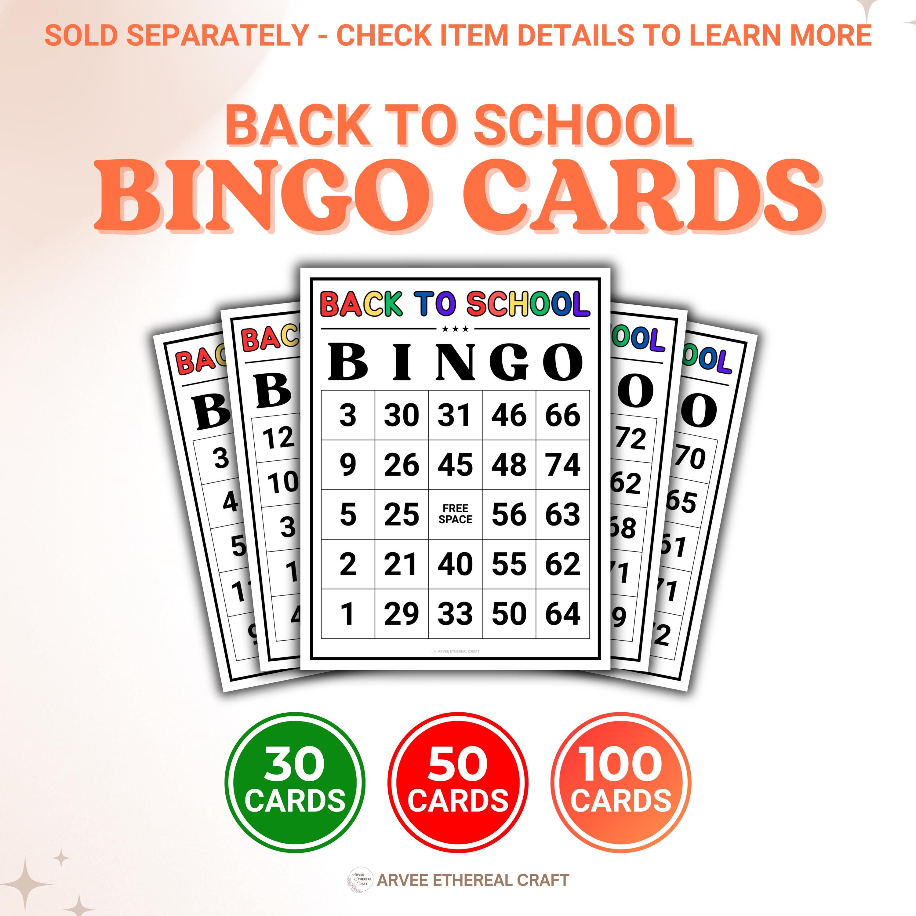 Back to School Find Someone Who Bingo, Printable Find the Guest Bingo ...