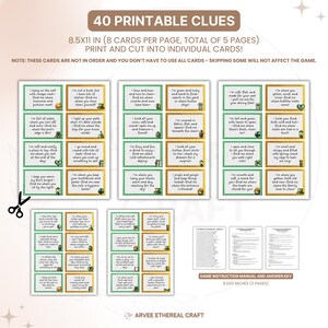 St. Patricks Day Scavenger Hunt for Kids, Indoor Treasure Hunt Clues ...