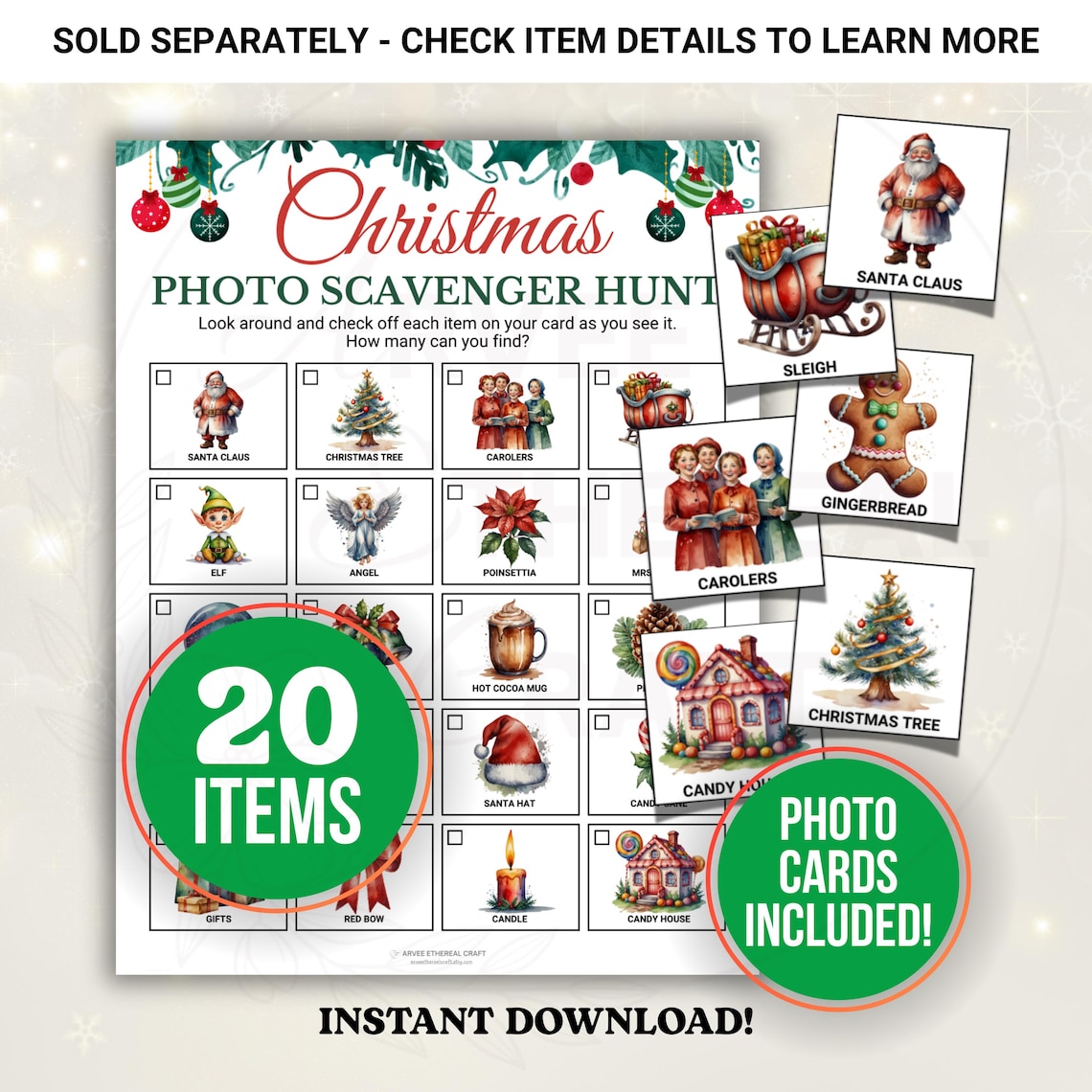 Printable Christmas Rebus Game, Rebus Puzzles, Picture Puzzle Quiz ...