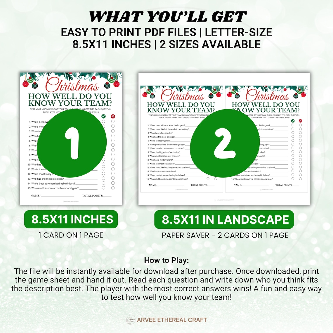 How Well Do You Know Your Team, Office Team Building Games, Printable ...