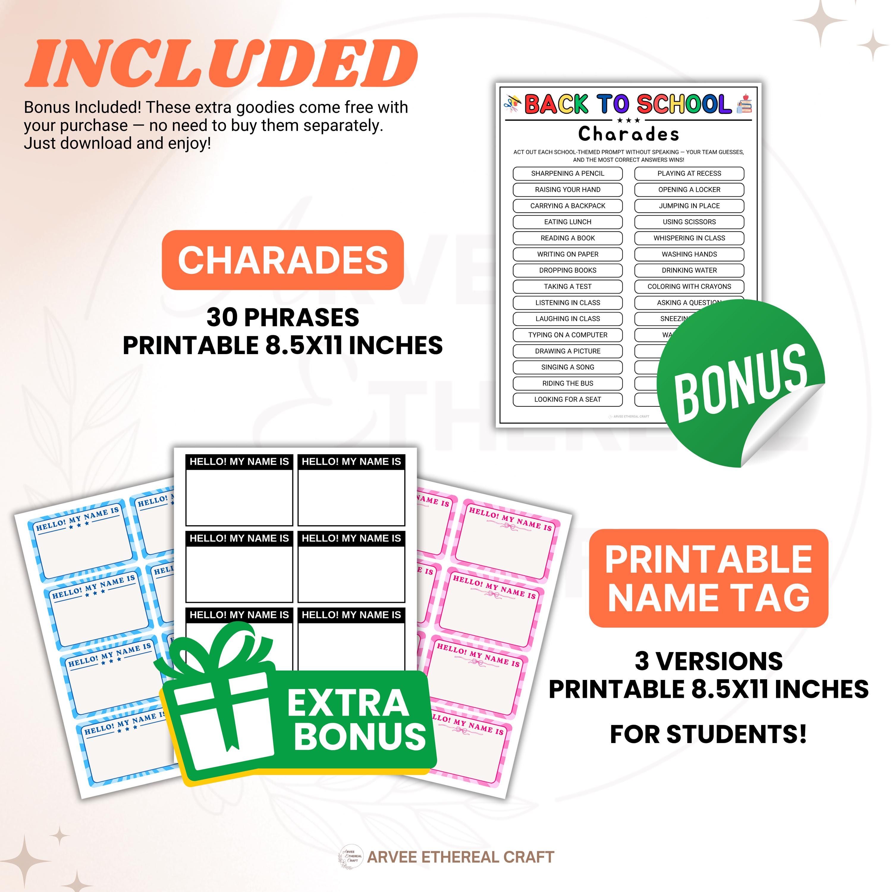 Back to School Candy Dice Game, Printable Candy Activity Game, Candy ...