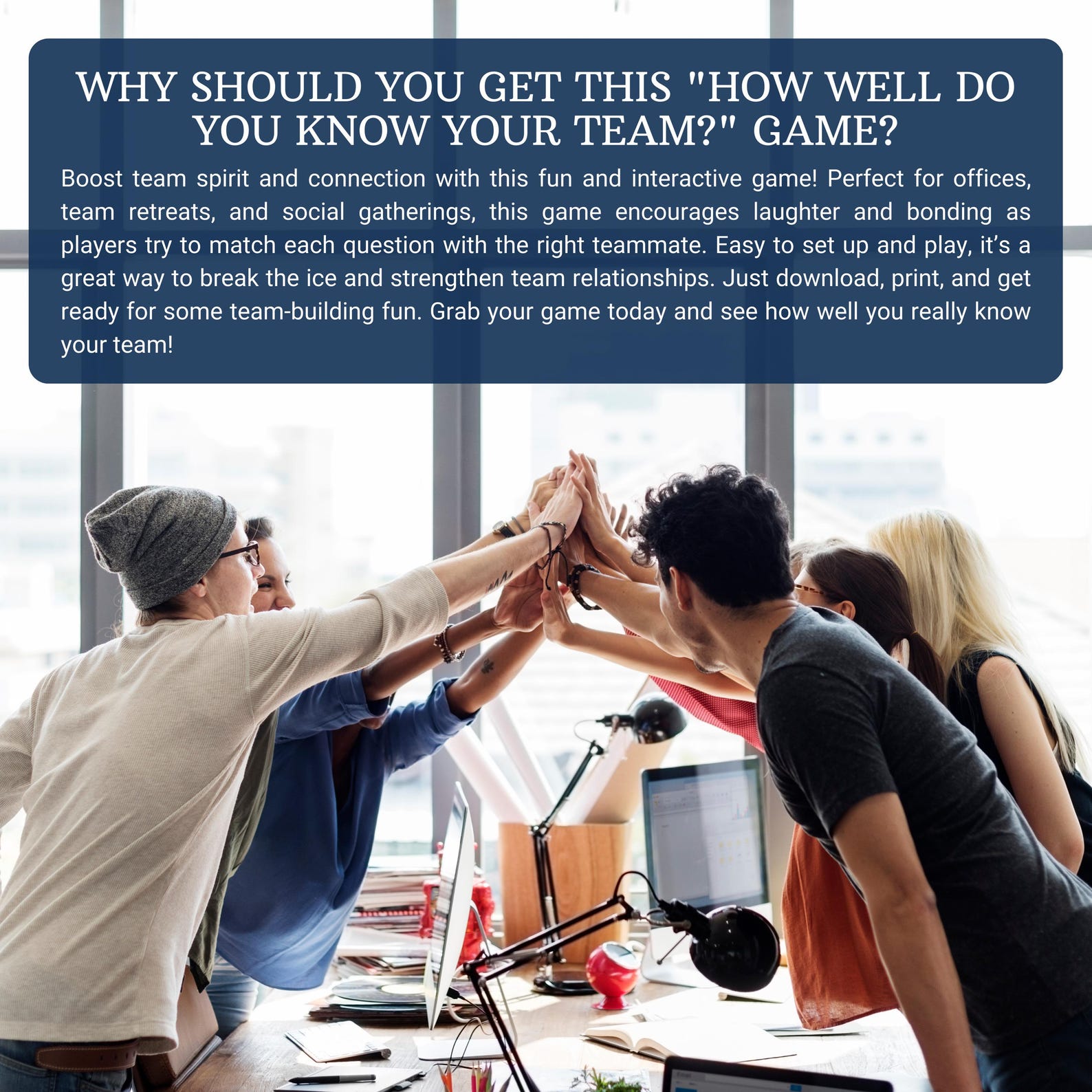How Well Do You Know Your Team, Office Team Building Games, Printable ...