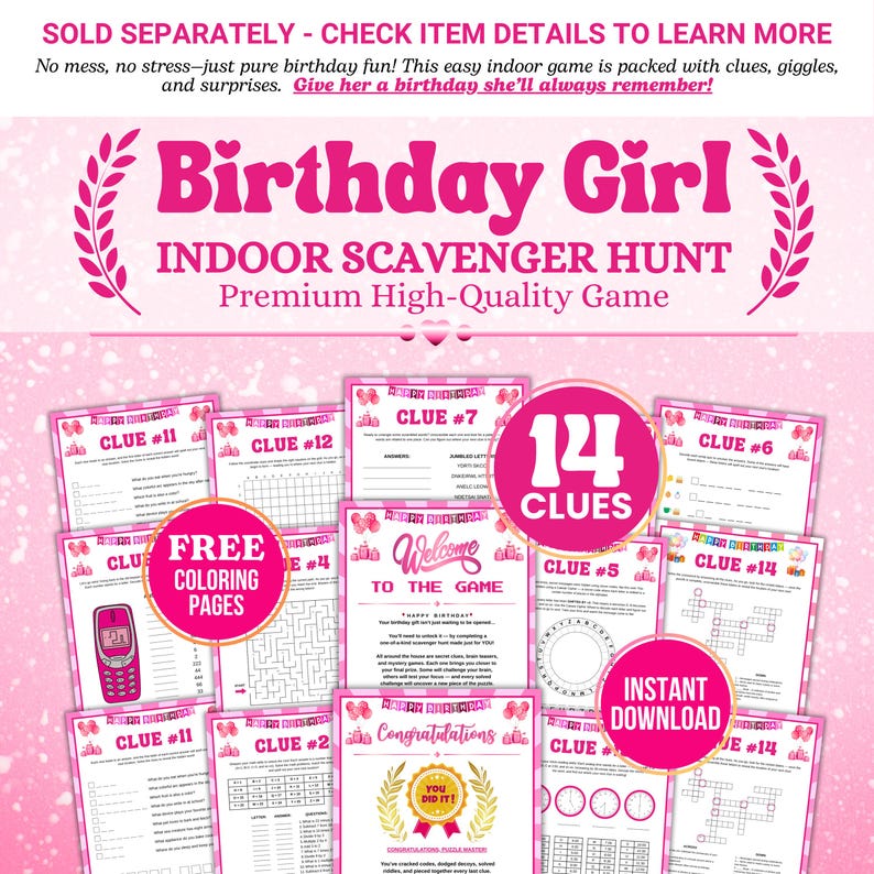 Birthday Emoji Game, Printable Emoji Quiz, Emoji Guessing Game, Guess ...