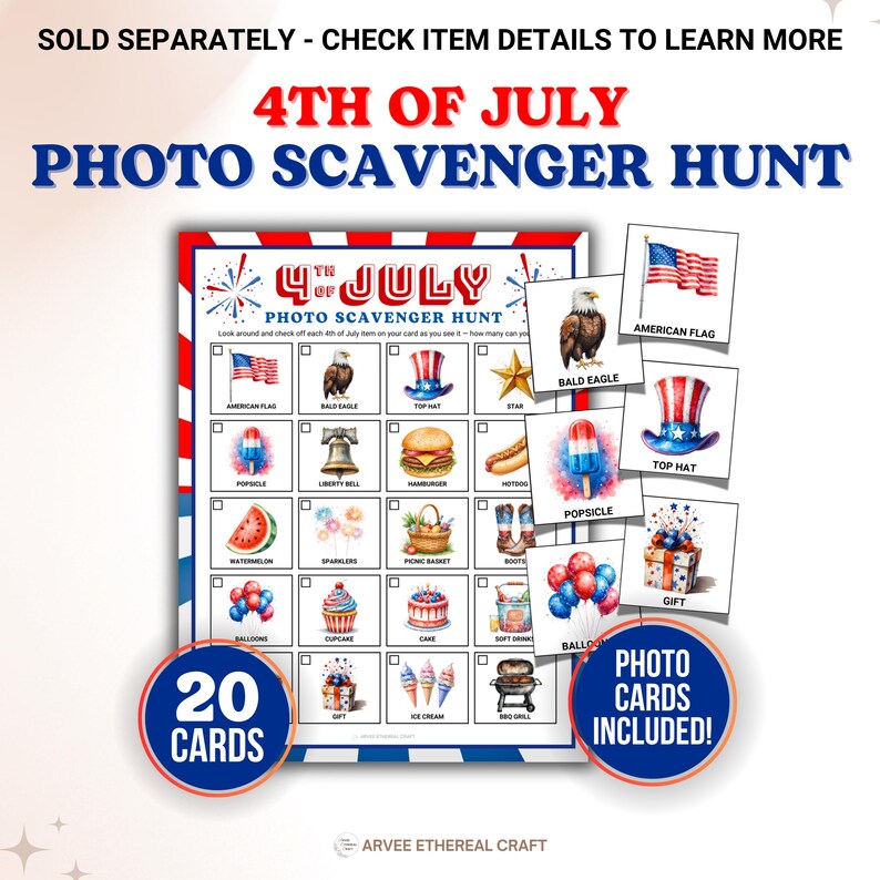 Find the Guest Bingo, 4th of July Printable Find Someone Who Bingo ...