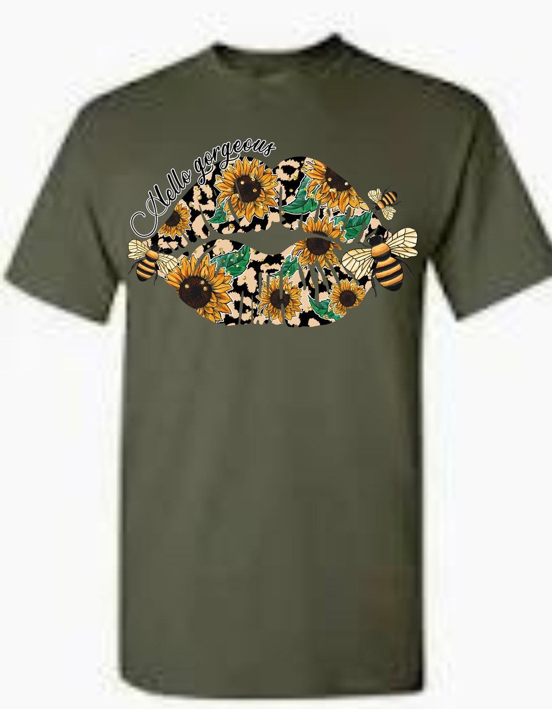 Hello Gorgeous Digital Download T-shirt DTF Png , Sublimation PNG ...