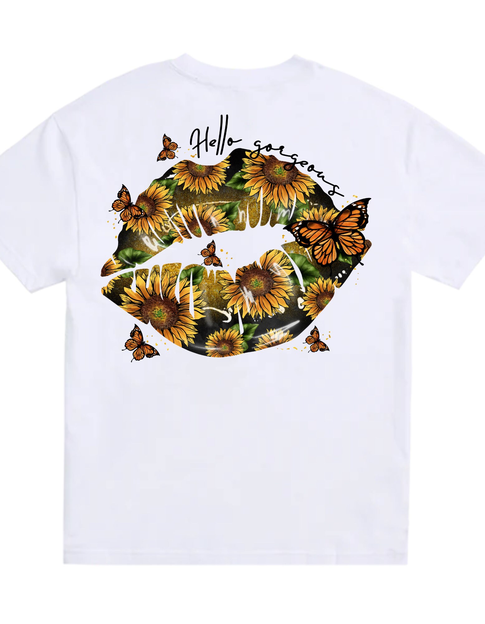 Hello Gorgeous Digital Download T-shirt DTF Png , Sublimation PNG ...