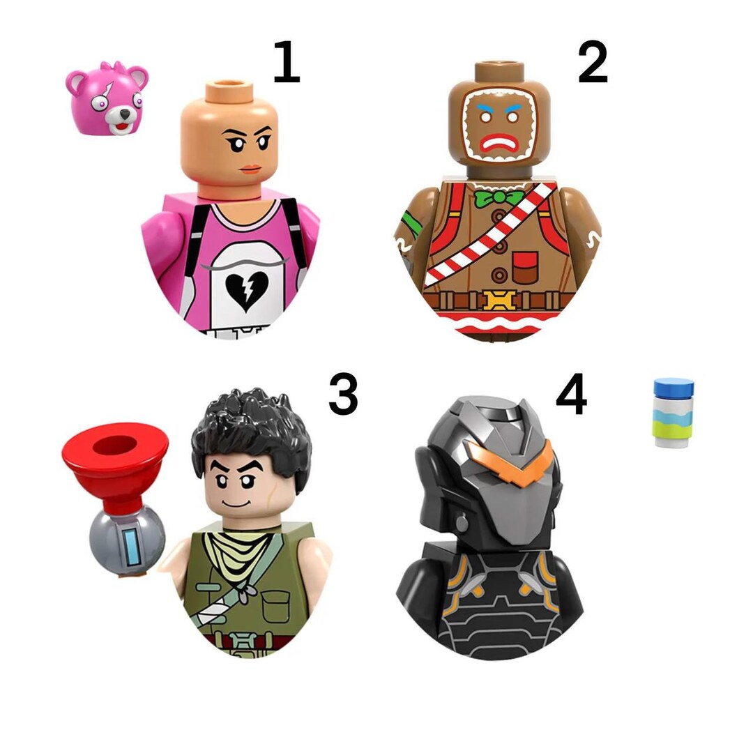 Custom 3D Printed Videogame Minifigures , Game Mini Figure - Etsy