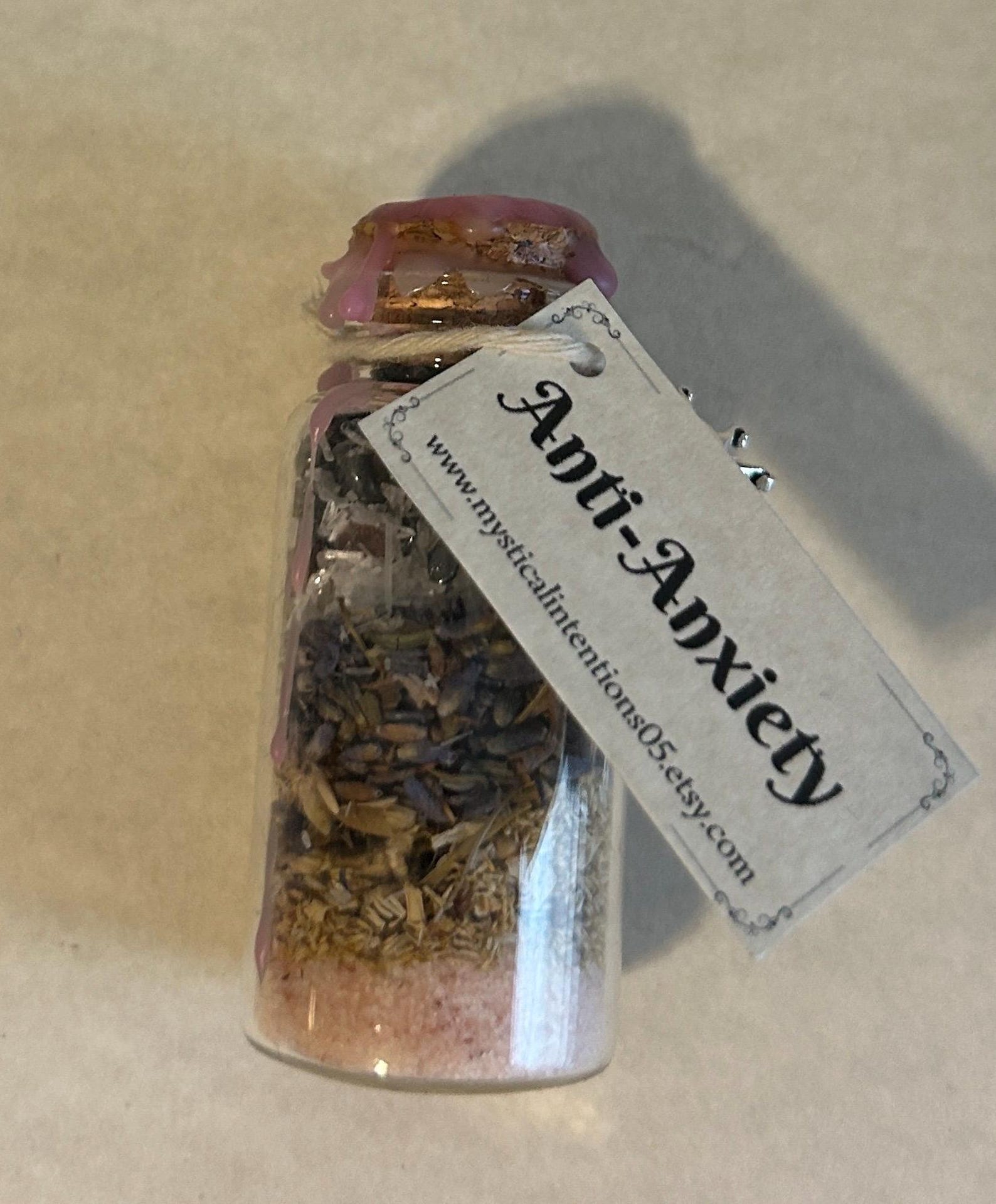 Anti-anxiety Spell Jar - Etsy