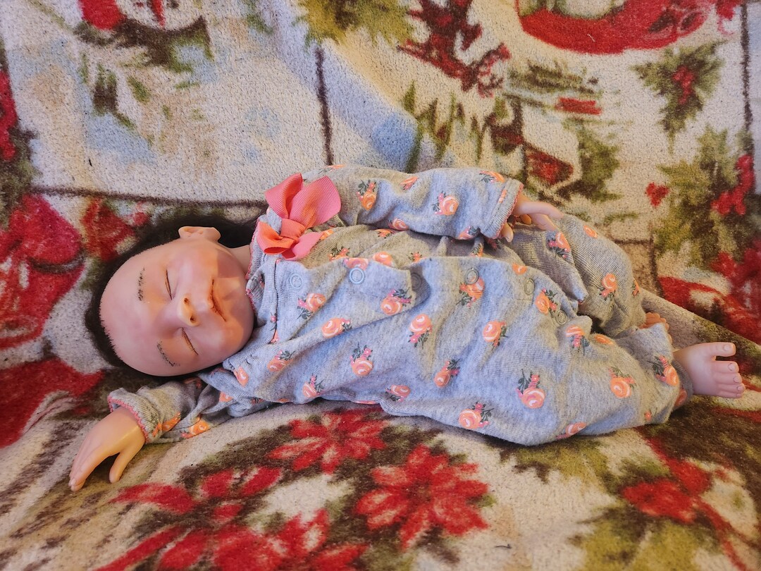 Real Born Baby Doll, Weighted With Hair - Etsy