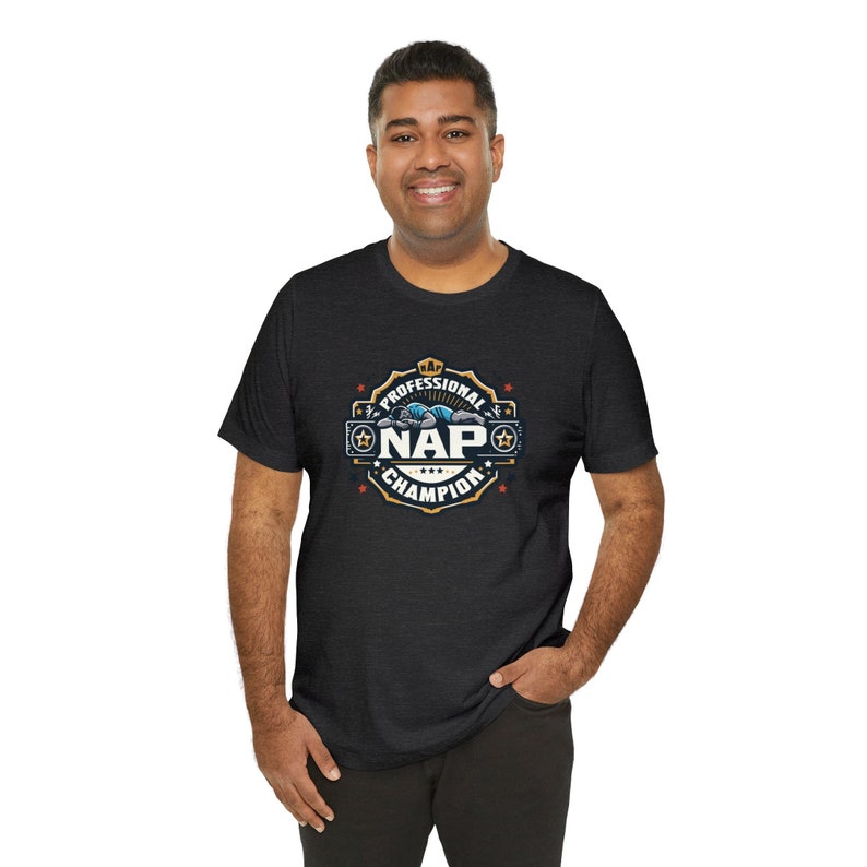 Unleash Your Inner Champion With the "professional Nap Champion" Tee ...