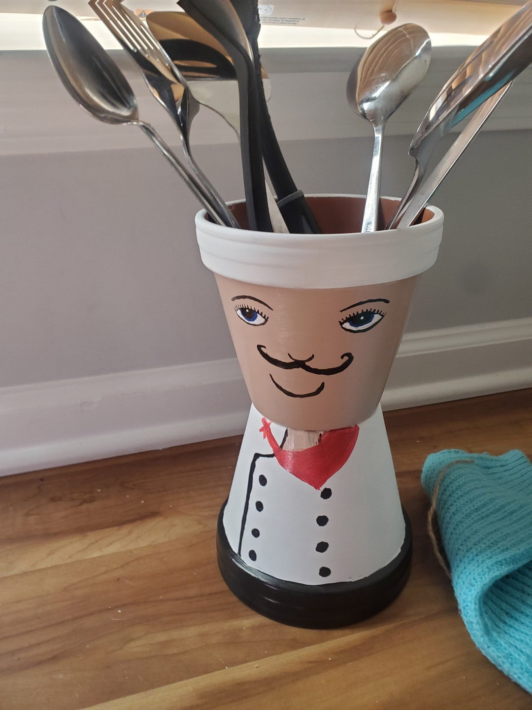 Chef Utensil Holder - Etsy