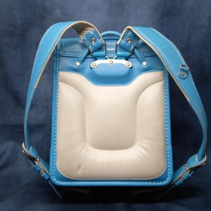 Randoseru Backpack, Blue Japanese Tight Stitch Randoseru Bag, Blue ...