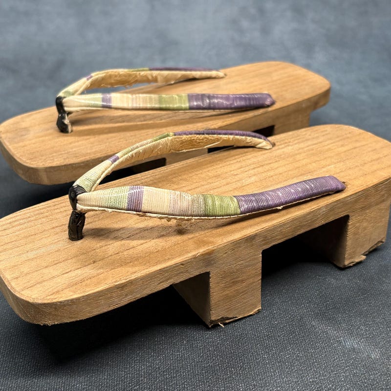 Japanese Wooden Sandals - Etsy UK