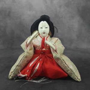 Japanese Hina Doll, Vintage Japanese Doll, Girls Day / Dolls Day ...