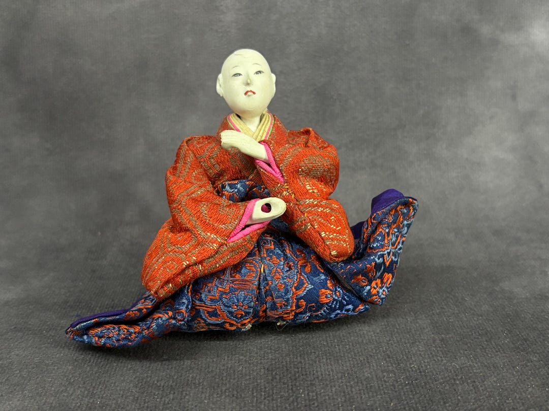 Japanese Hina Doll, Vintage Japanese Doll, Girls Day / Dolls Day ...