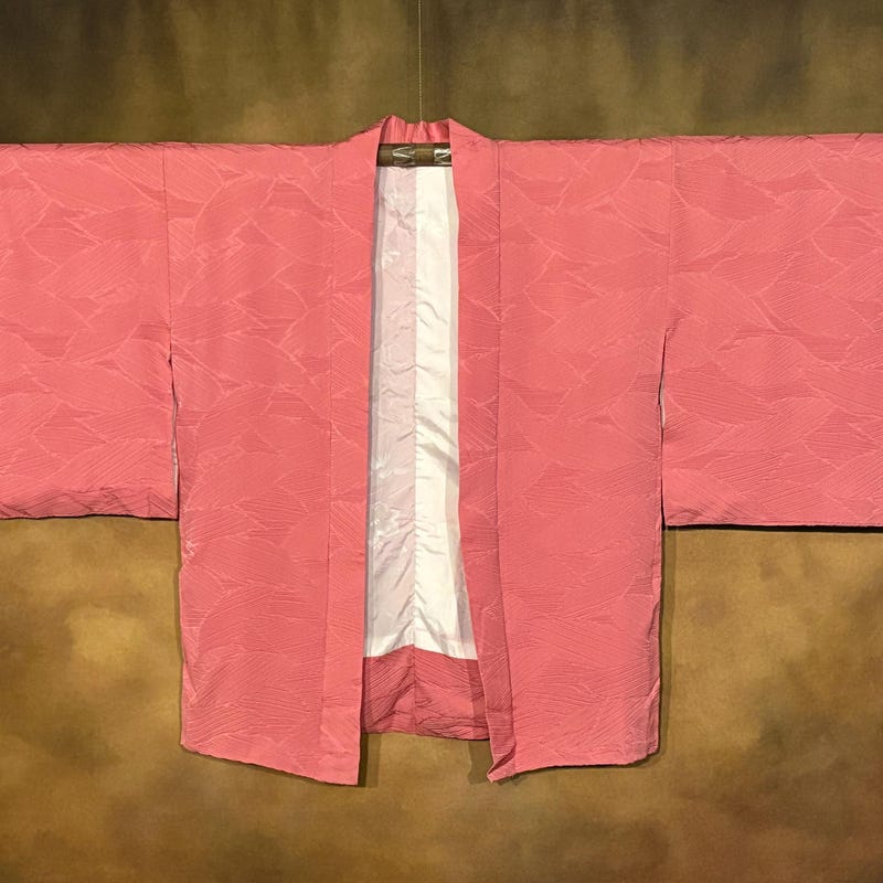 Pink Japanese Haori - Etsy UK