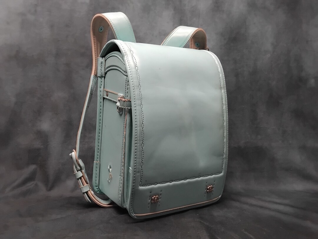 Randoseru Backpack, Light Blue Japanese Tight Stitch Randoseru Bag ...