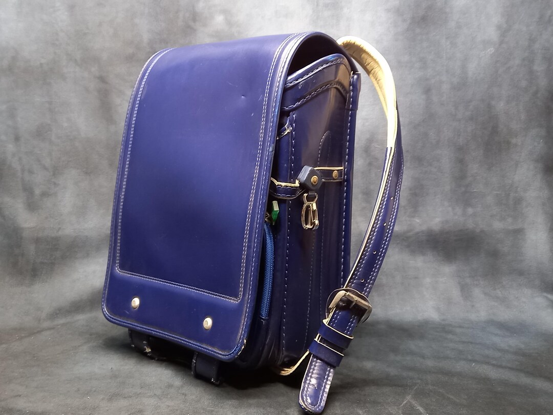 Randoseru Backpack, Royal Blue Japanese Tight Stitch Randoseru Bag ...
