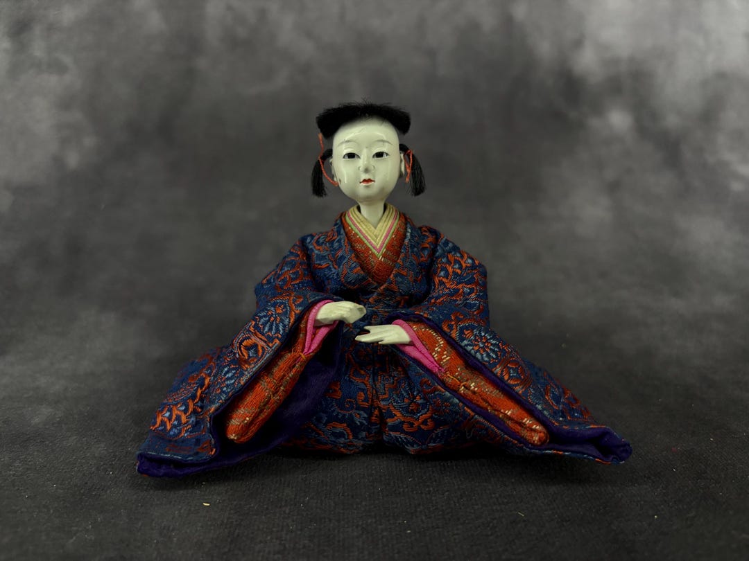 Japanese Hina Doll, Vintage Japanese Doll, Girls Day / Dolls Day ...