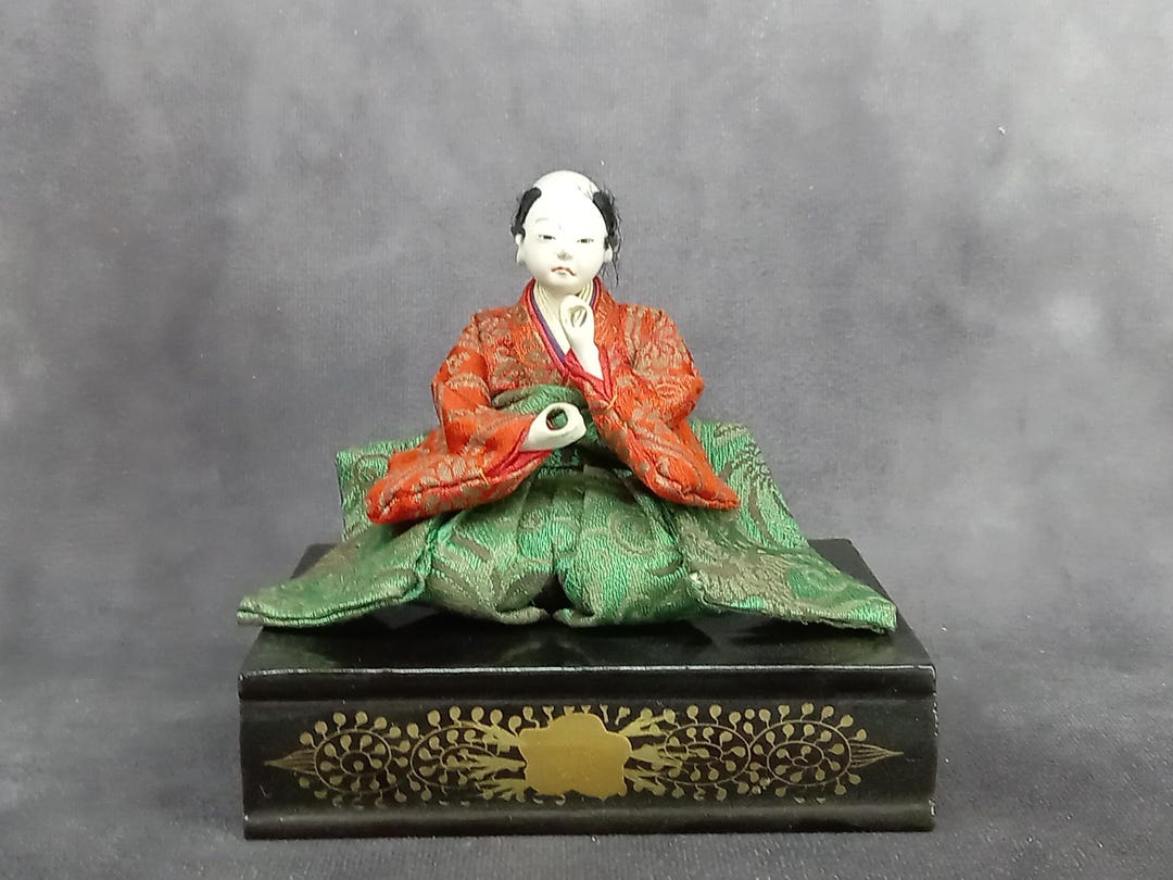 Japanese Hina Doll, Vintage Japanese Doll, Girls Day / Dolls Day ...