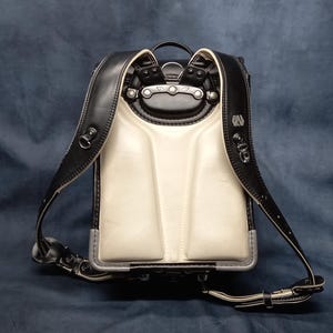 Randoseru Backpack, Black Japanese Tight Stitch Randoseru Bag, Black ...