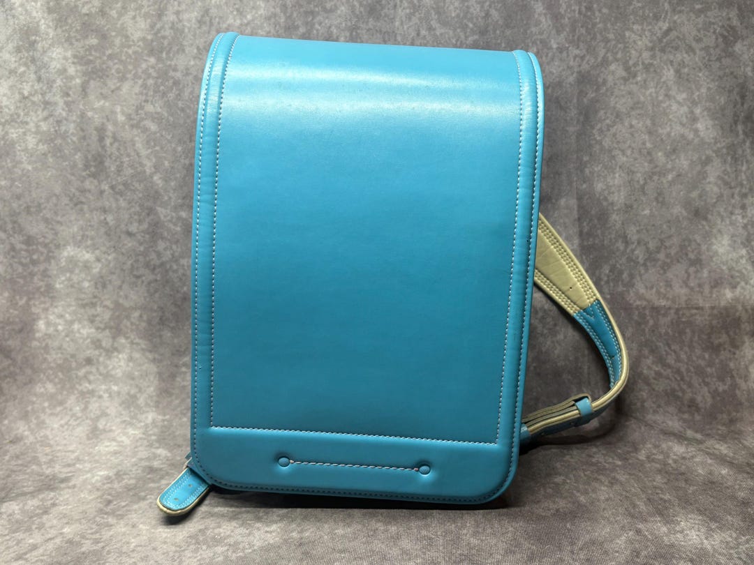 Randoseru Backpack, Blue Japanese Tight Stitch Randoseru Bag, School ...