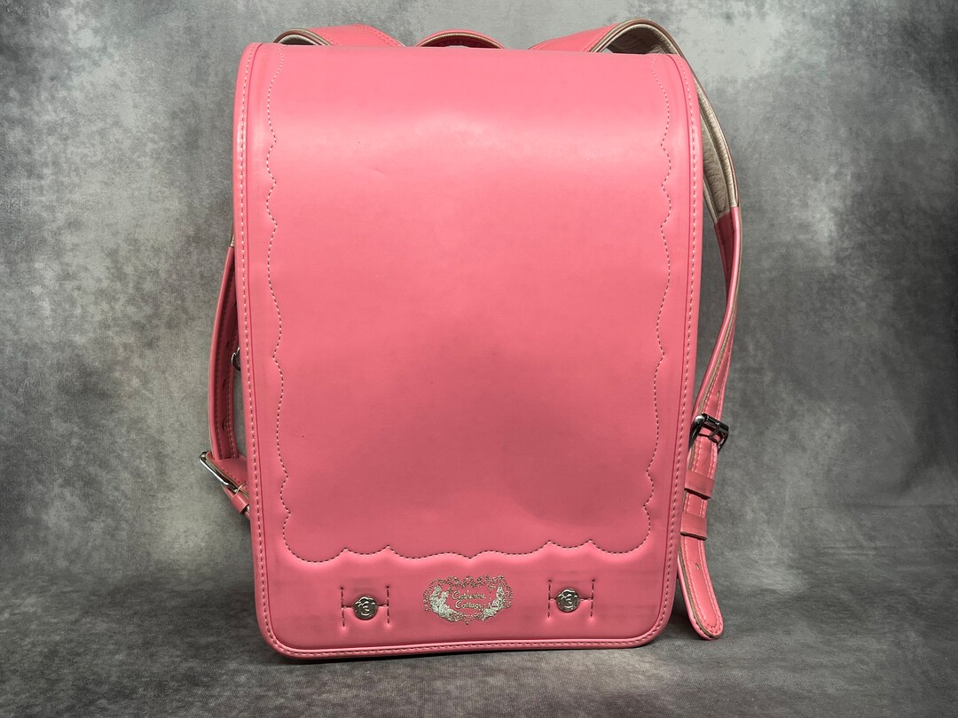 Randoseru Backpack, Pink Japanese Tight Stitch Randoseru Bag, Pink ...
