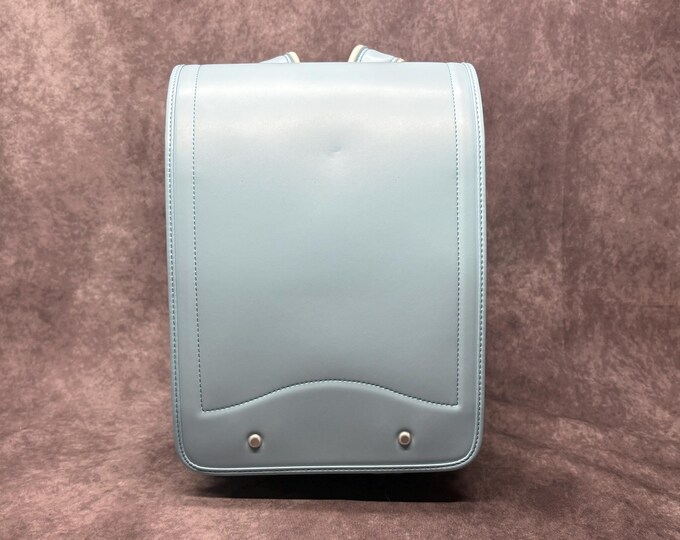 Randoseru Backpack, Baby Blue Japanese Tight Stitch Randoseru Bag, Blue ...