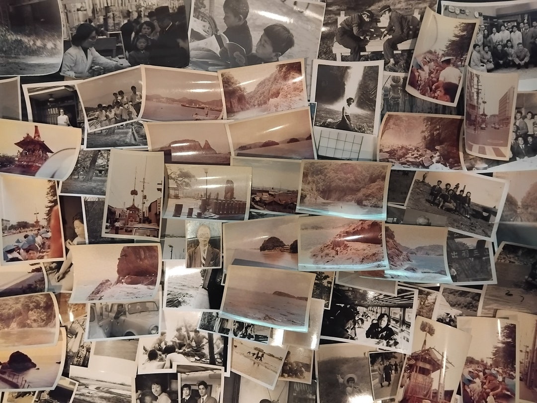 100 Vintage Photographs, Assorted Black and White Photograph Collection ...