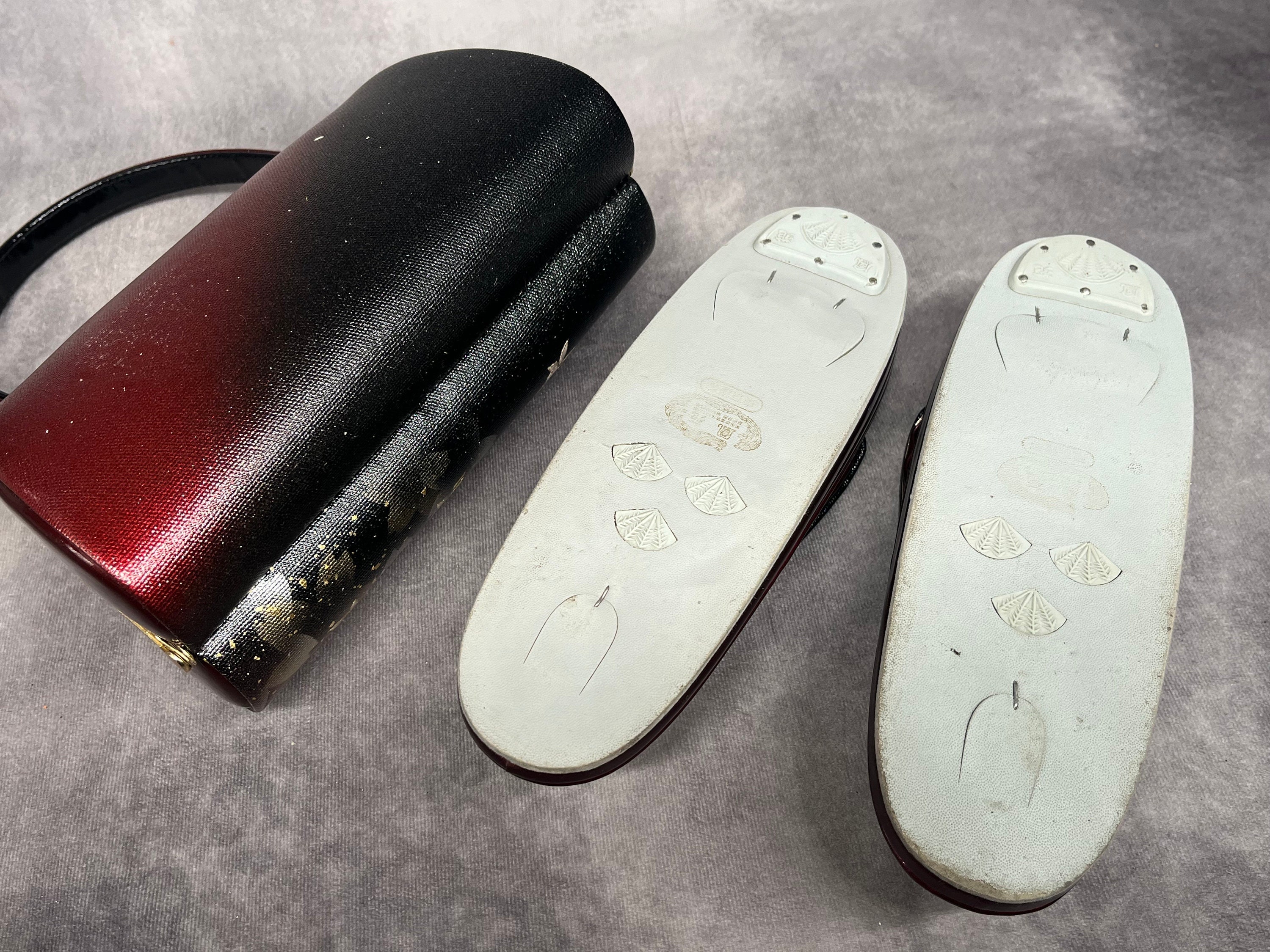 Premium Zanmai Furisode Bag With Matching Zori Sandals Set Luxury ...