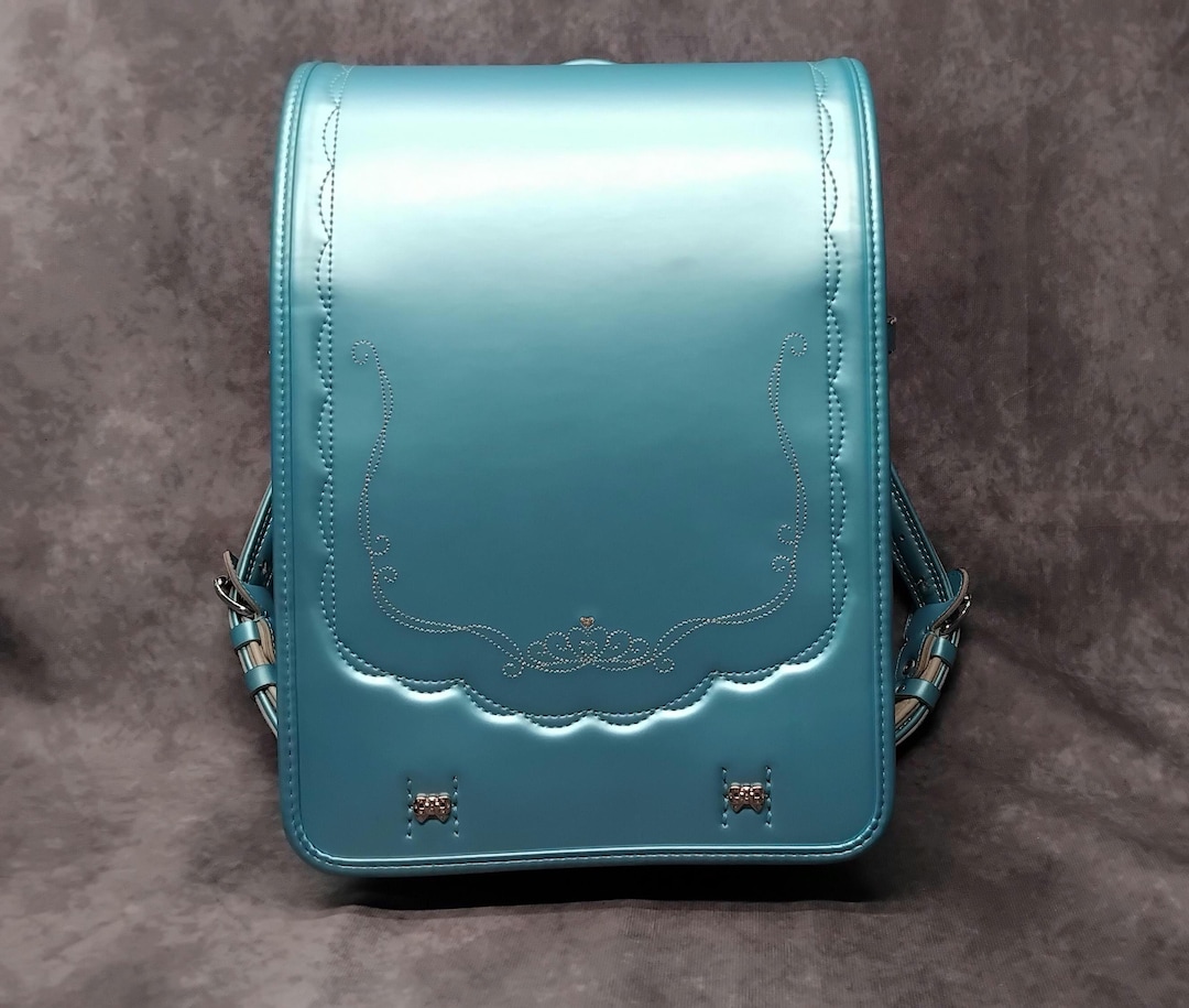 Randoseru Backpack, Metallic Blue Japanese Tight Stitch Randoseru Bag ...