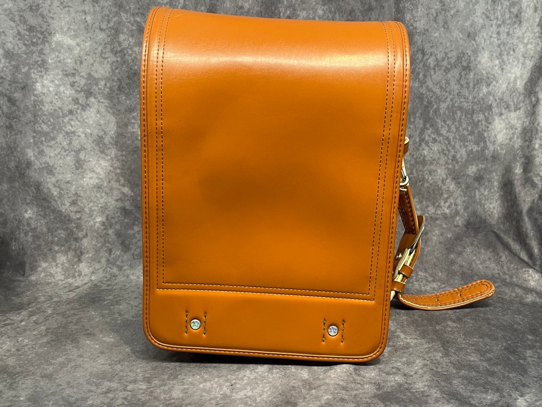 Randoseru Backpack, Beige Japanese Tight Stitch Randoseru Bag, Beige ...