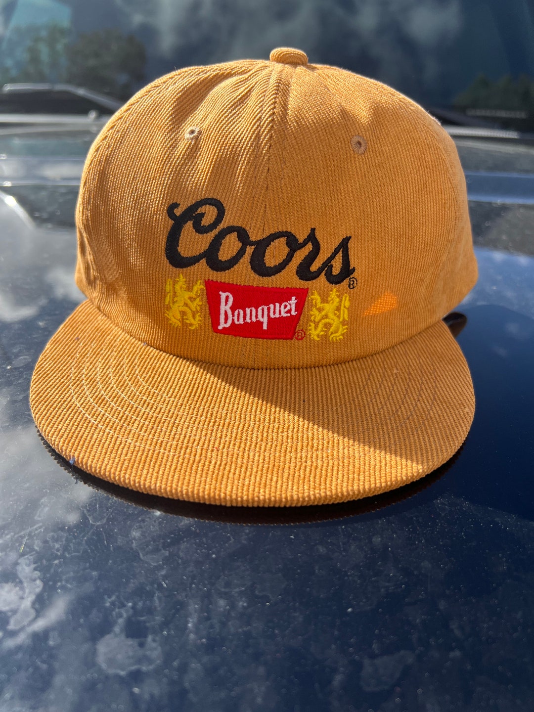 Coors Banquet Embroidered Corduroy Hat - Etsy