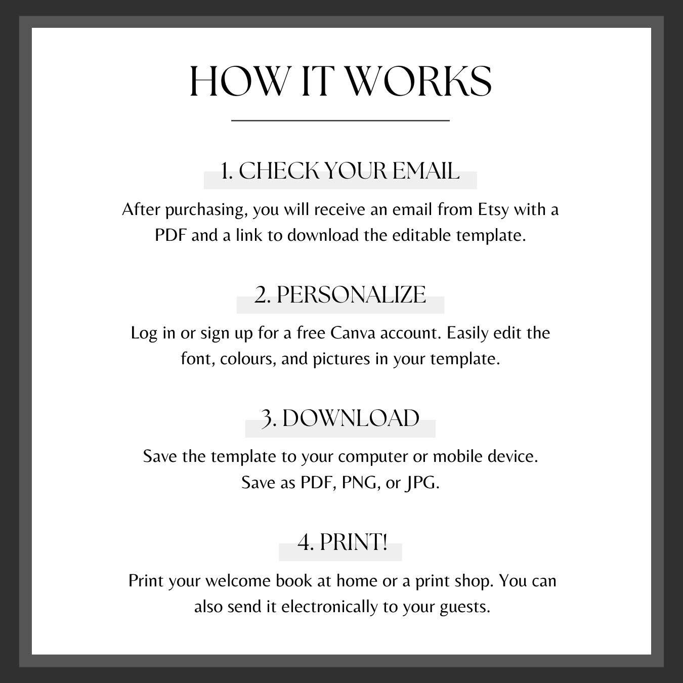 Modern Short Term Rental Welcome Book Airbnb House Manual Canva ...