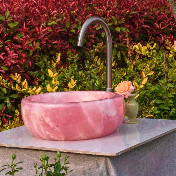 Rose Quartz Sink - Etsy