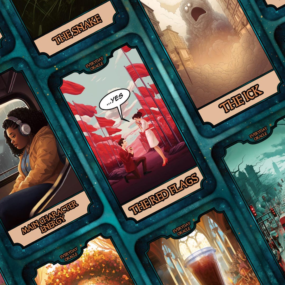 Everyday Oracle: Modern Oracle Deck, Unique Quirky Design ...