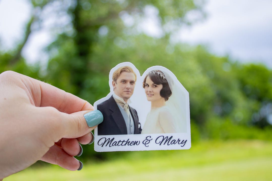 Downton Abbey Sticker: Matthew and Mary Romantic Drama Decal - Etsy