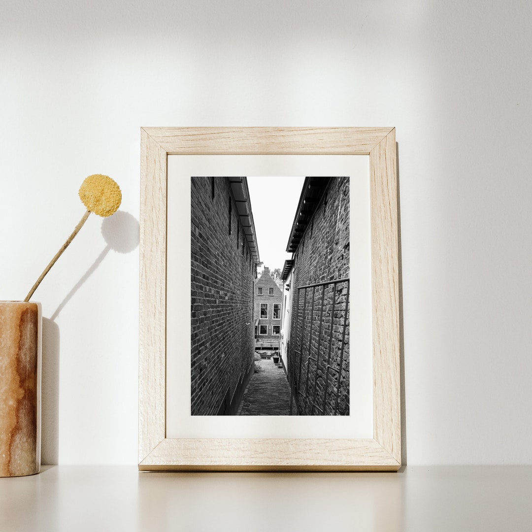 Digital Printable Cute Little Alley Wall Art - Etsy