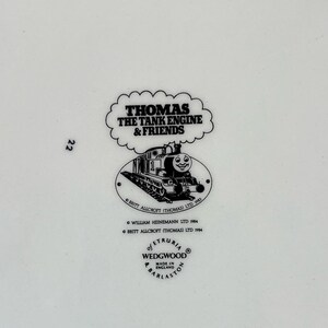 1984 Wedgwood Thomas the Tank Engine & Friends Bowl - England - Etsy