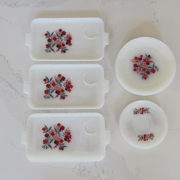 Fire King Red - Etsy