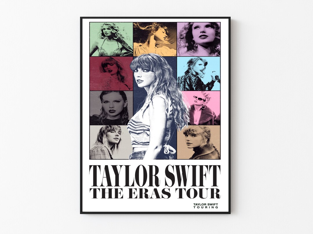 Taylor Swift the Eras Tour 2023 Poster Taylor Swift Lyric Print Taylor ...