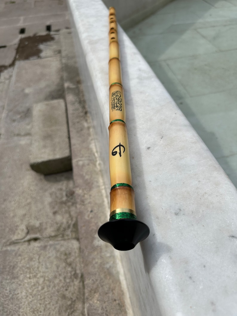 Premium Ney Flute Handcrafted Turkish Bamboo Instrument for Authentic ...