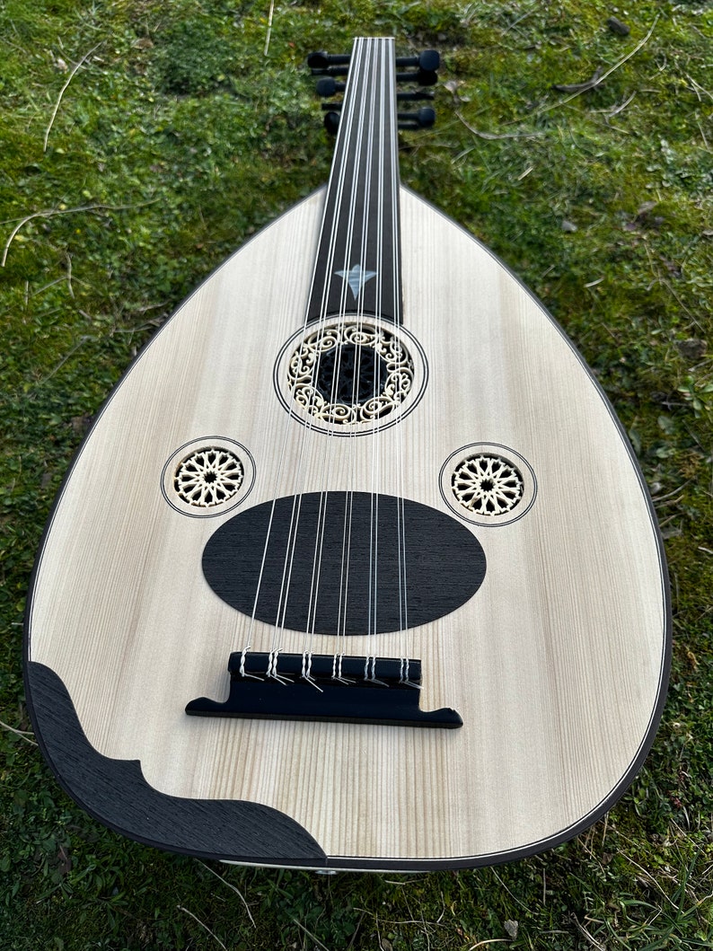 Professional Turkish Oud Instrument - Handcrafted Traditional Lute for ...