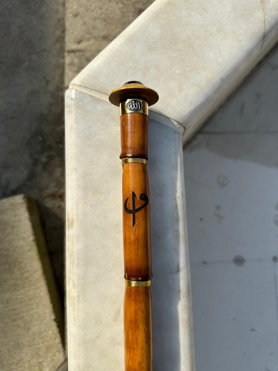 Professional Turkish Ney Flute - Handcrafted Bamboo Woodwind Instrument ...