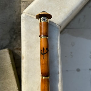 Professional Turkish Ney Flute - Handcrafted Bamboo Woodwind Instrument ...