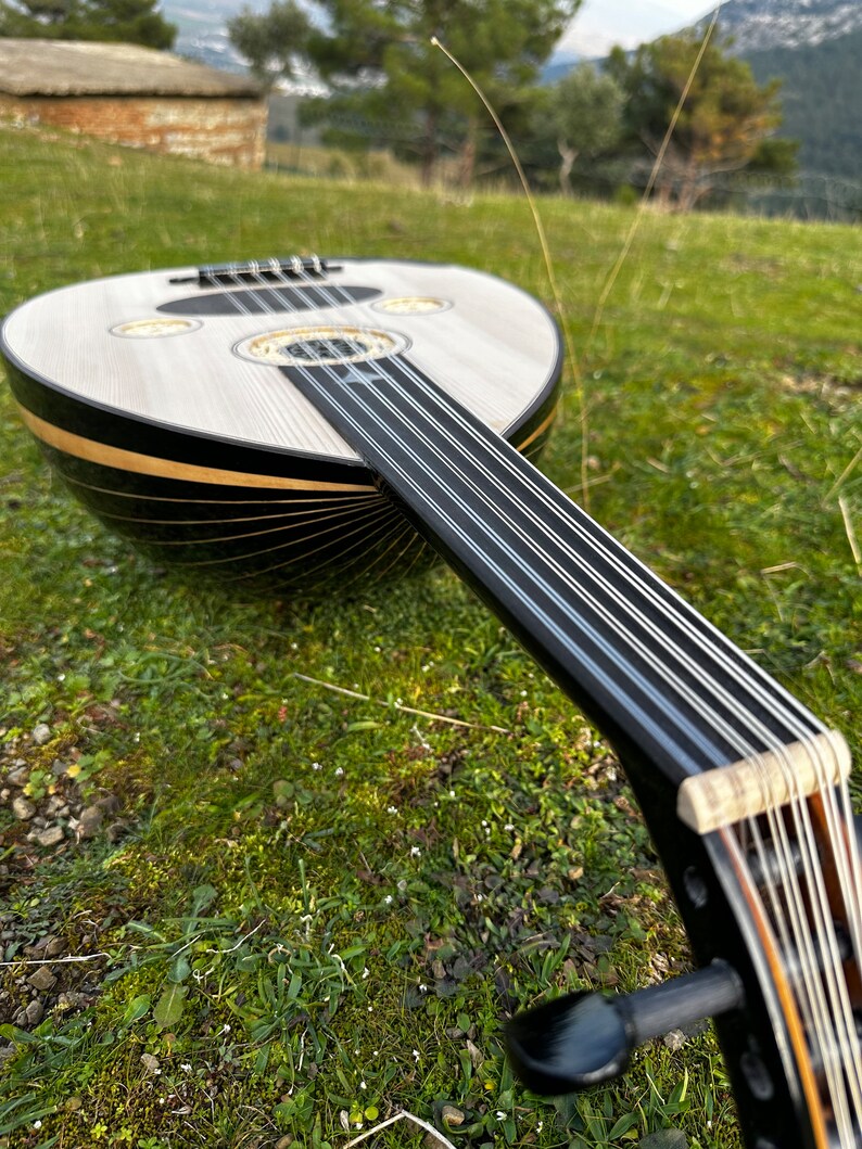 Professional Turkish Oud Instrument - Handcrafted Traditional Lute for ...