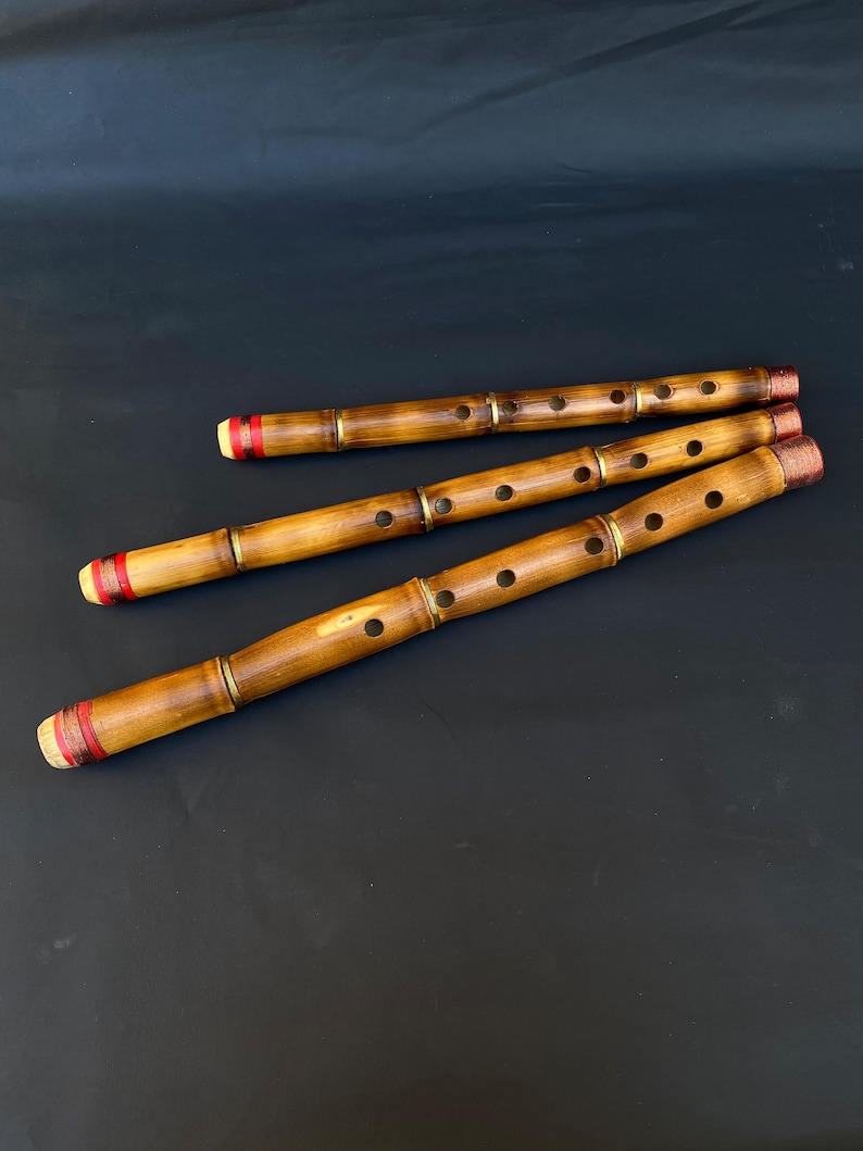 Authentic 3-piece Arabian Kavala Instrument Set – Handcrafted Bamboo ...
